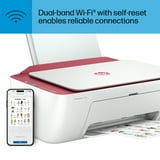 HP DeskJet 2742e Wireless Color All-in-One Inkjet Printer (Rosewood ...