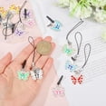 Alloy Enamel Mobile Straps & Mobile Dustproof Plugs with Rhinestone ...