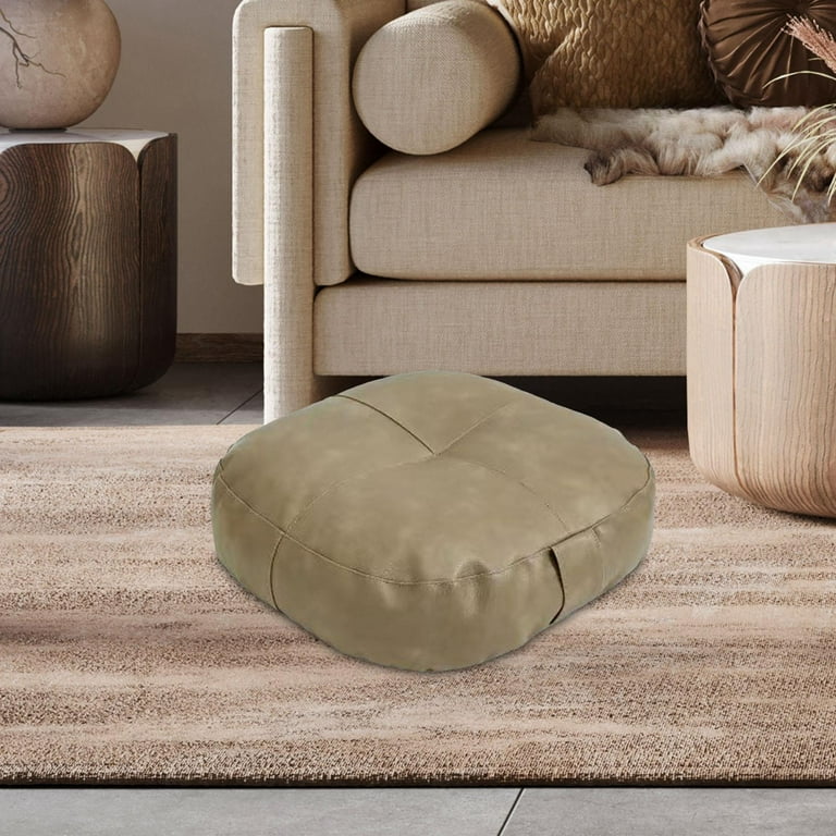 Pillow ottoman store