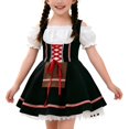 ATOGUTA Girls Casual Dresses Black Ruffle Summer Dresses Cute Birthday ...
