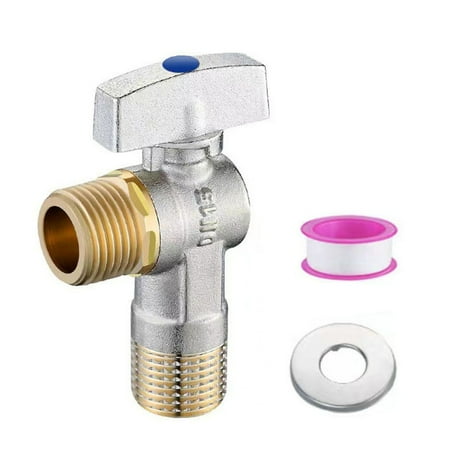 Brass Flow Angle Value Plumbing Fitting Triangle Valve Water Valve ...