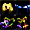 D-FantiX 12 Pack Light Up Pop Fidget Tubes, Sensory Glow Sticks for ...