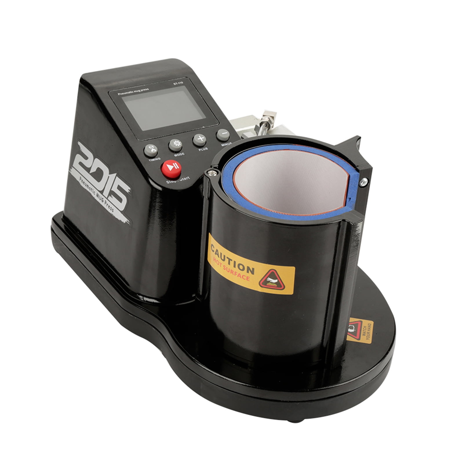 Buy FAGINEY Mug Press Machine,US Plug 110V Pneumatic Auto Mug Transfer ...
