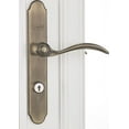 Larson Quick Fit Storm Door Lever Handle Set with Security Lock ...