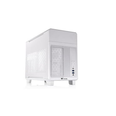 Thermaltake Tower 200 Snow Mini-ITX Computer Case; 2x140mm Pre ...