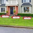 14pcs Yard Sale Signs, 17" x 13", Double Sided with Metal Stake ...