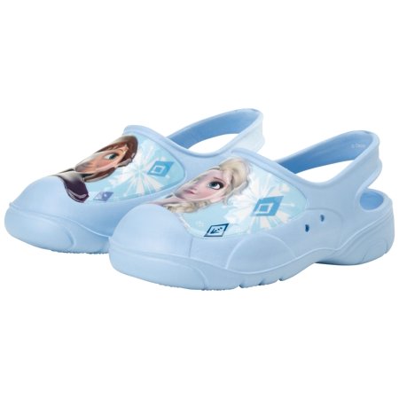 Disney Girls' Frozen Shoes - Slip-On Clogs with Heel Strap (Toddler ...
