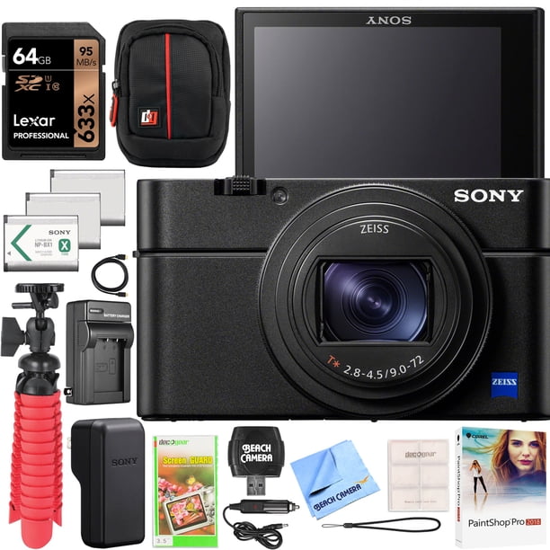 Sony DSC-RX100M7 Cyber-Shot RX100 VII RX100M7 Premium Compact Camera ...