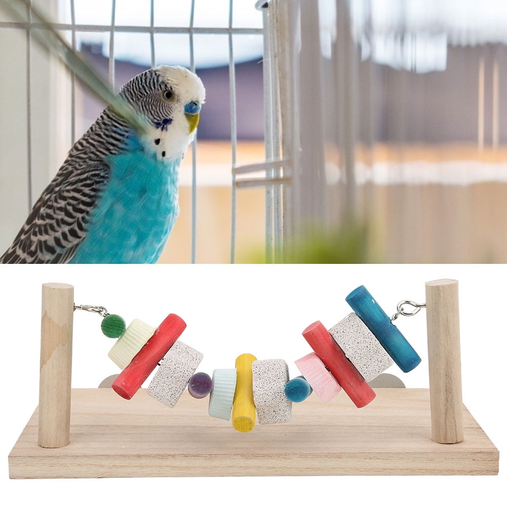 Click here for Zaqw Multifunction Hamster Toy  Wood Jumping Platf... prices