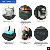 Arctic Zone Titan Ice Chest Soft Side 60 Can Capacity Wheeled Cooler ...