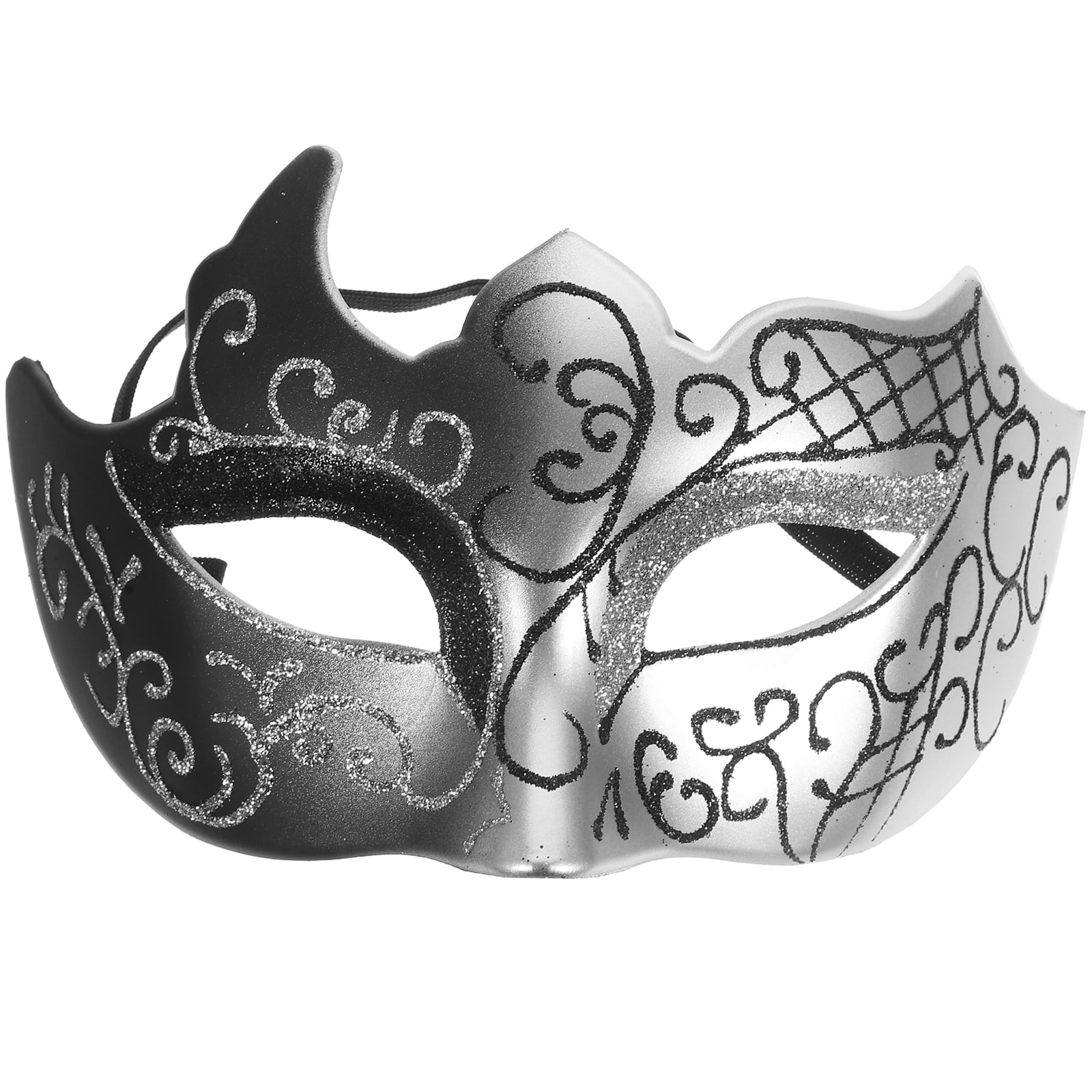 Máscara de mascarada, máscara de media cara, máscara de cosplay ...