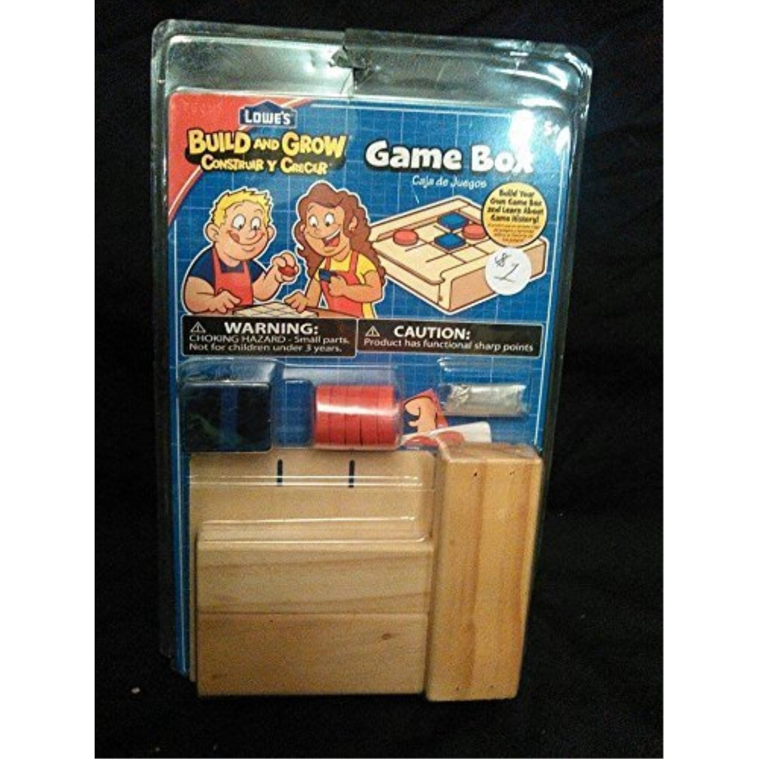 Build and Grow Kid\'s Game Box Kit 10991403 - Walmart.com