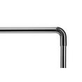 Croydex Corner L-Shaped Shower Curtain Rod, Adjustable 55-102 inches ...