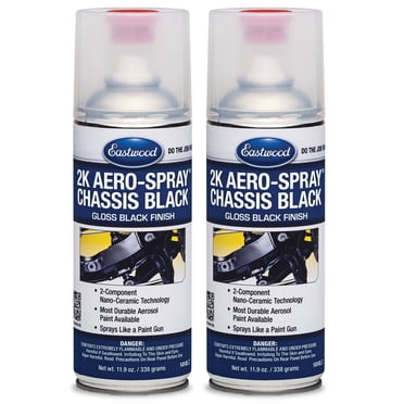 Eastwood Extreme Chassis Black High Gloss Aerosol Spray Paint 14 oz 4 ...