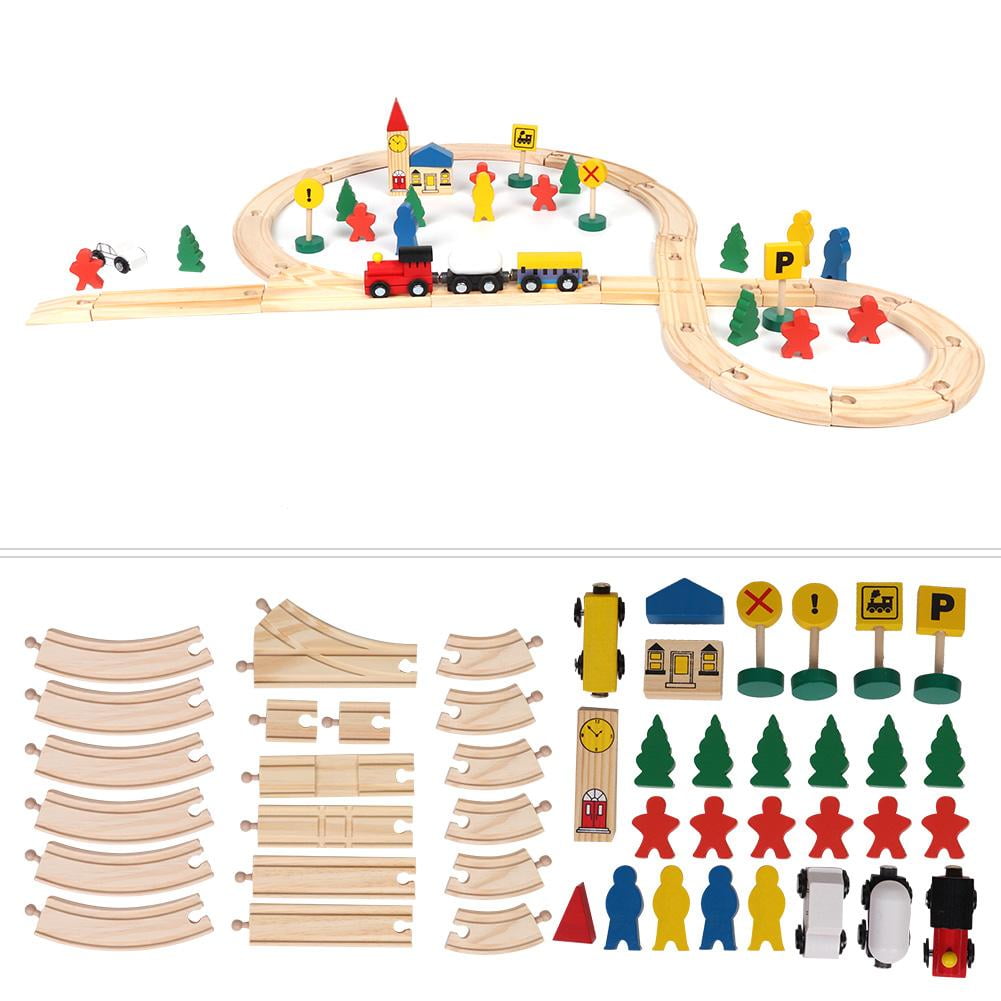 Garosa Educational Train Toy, Train Track Toy, DIY Child Kid Early ...