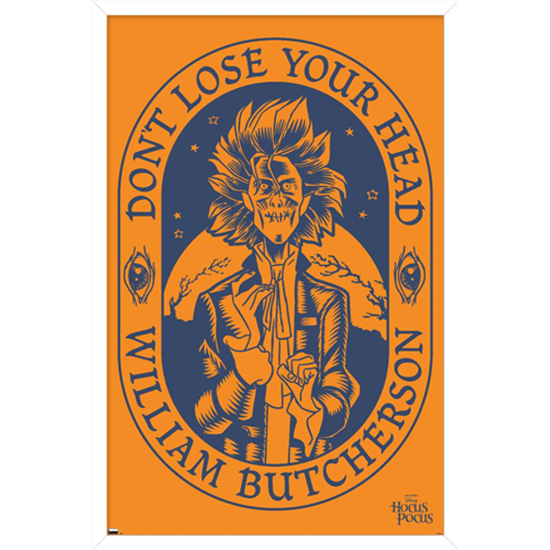Disney Hocus Pocus - William Butcherson Wall Poster, 22.375" x 34 ...