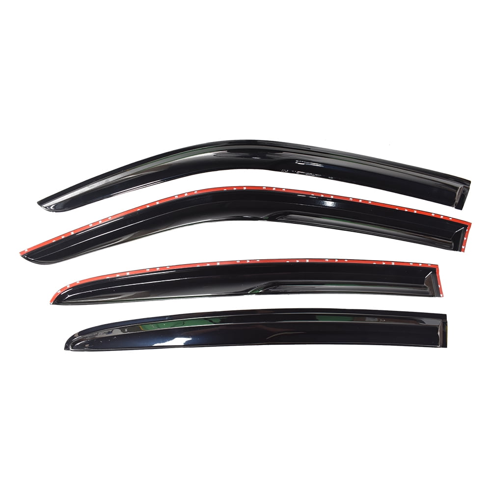 munirater Acrylic Window Visors Sun Rain Guards Vent Shade Replacement ...