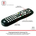 GE 8-Device Universal TV Remote Control in Black, 33715 - Walmart.com
