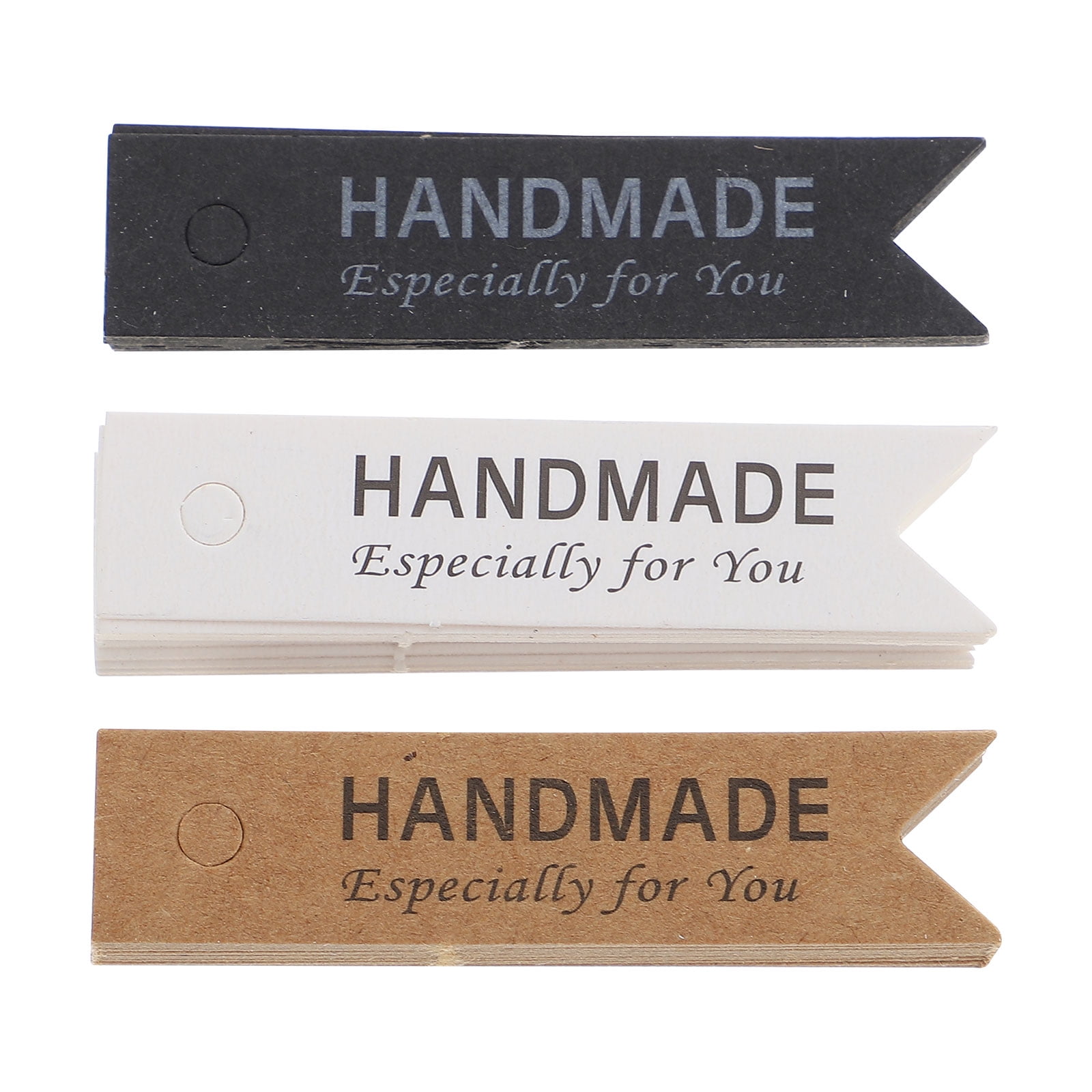 45Pcs Handmade Candle Kraft Paper Labels DIY Aroma Candle Tags Candle ...