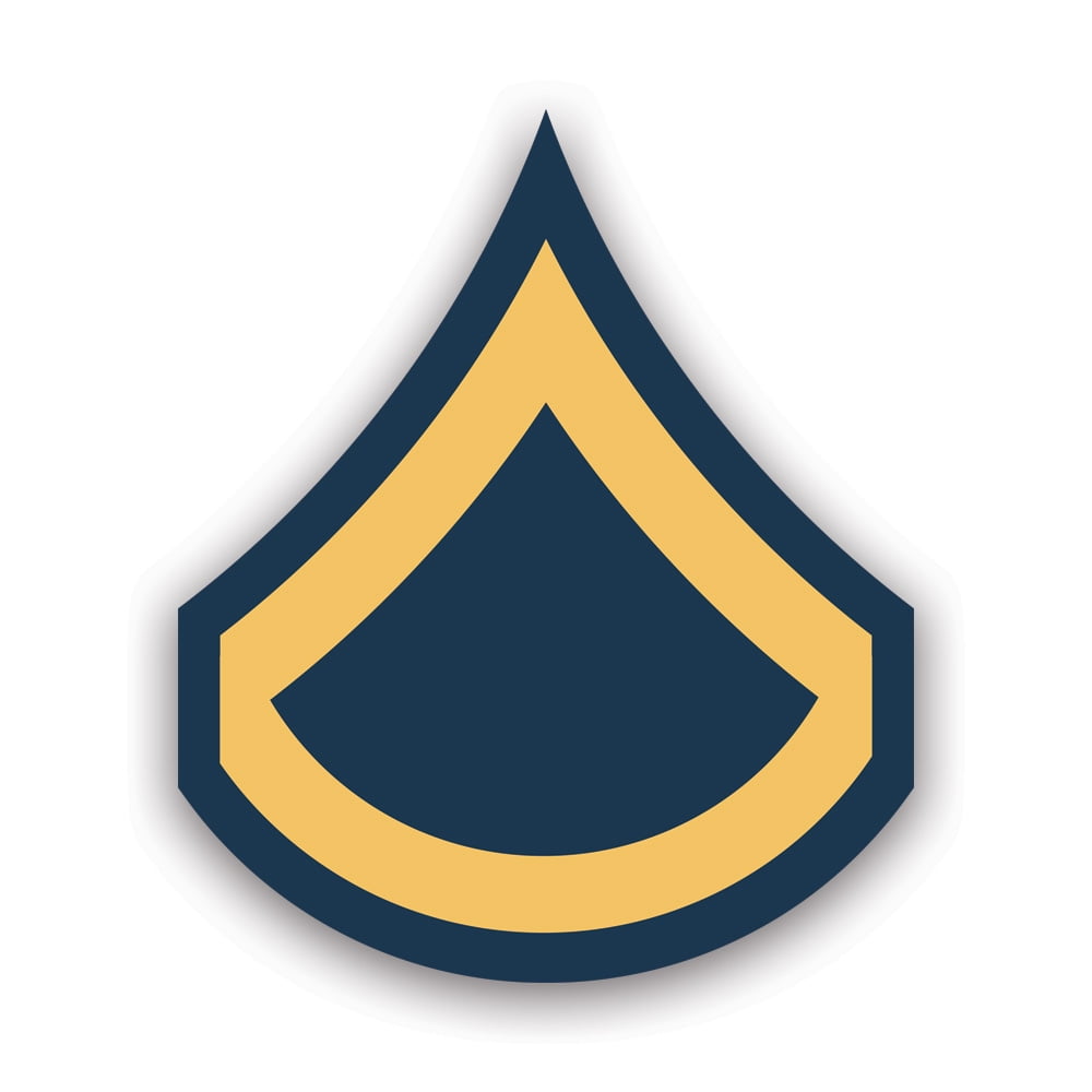 E-2 2nd Class Insignia Sticker Decal - Self Adhesive Vinyl ...