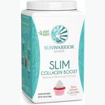 Sunwarrior Slim Collagen Peptides Red Velvet Powder | Organic Collagen ...