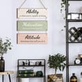 ANHXN Office Wall Decor Sign Inspirational Motivational Plaques with ...