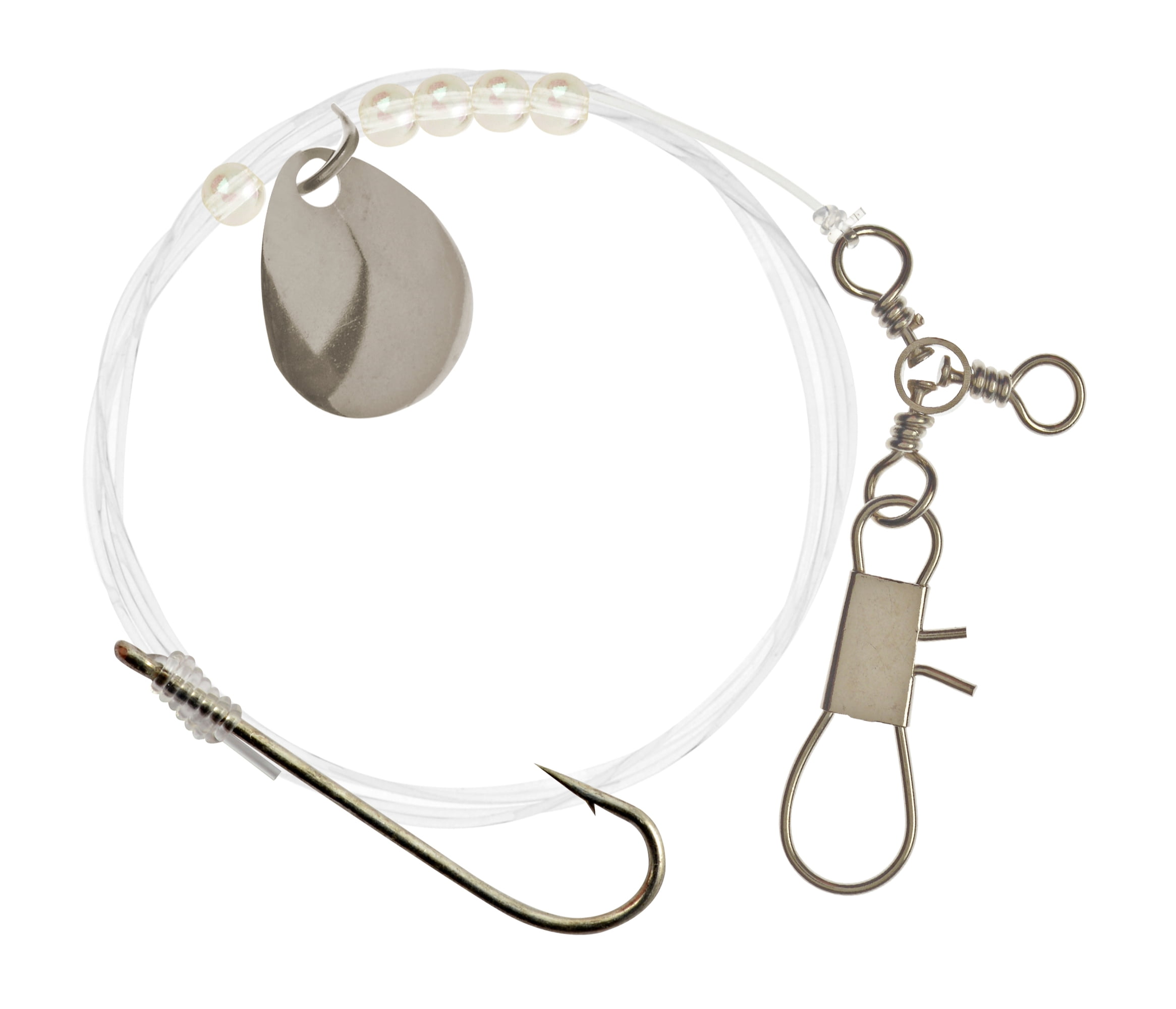 Hurricane FR3260W-3/0 Size 3/0 Fluke Double Hook Rig w/ 60lb x 32 ...