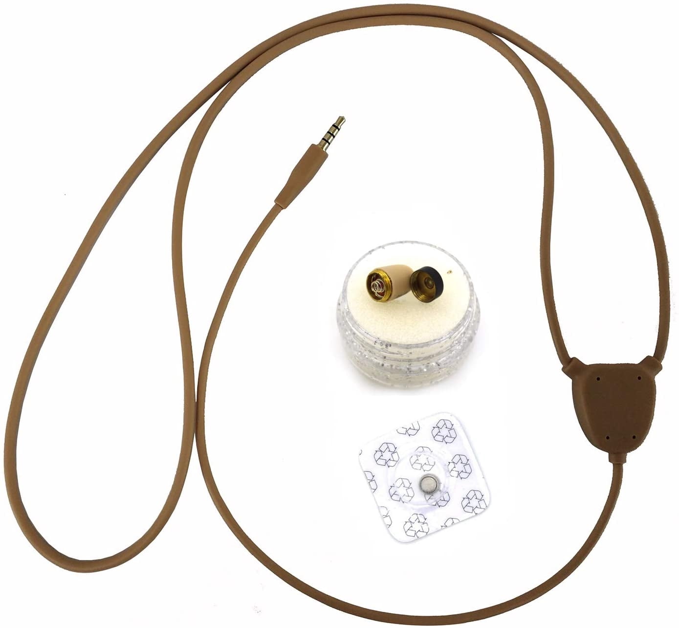 Kit de auricular oculto inalámbrico auricular invisible para escuchar ...