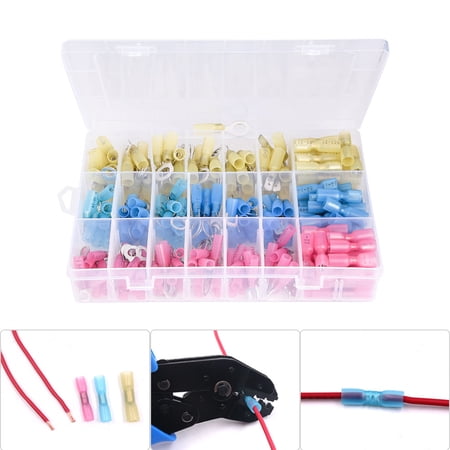 Hot Shrink Connectors 240PCS Heat Shrink Connectors Wire Connection For ...