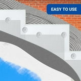 NOGIS 1 Inch Plaster Washers Metal Washers for Screws Profile Washer ...