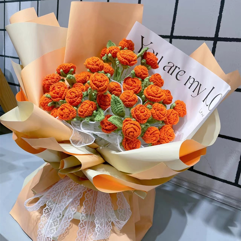 Creative handcrafted wool bouquet/handcrafted wool bouquet/self-made ...