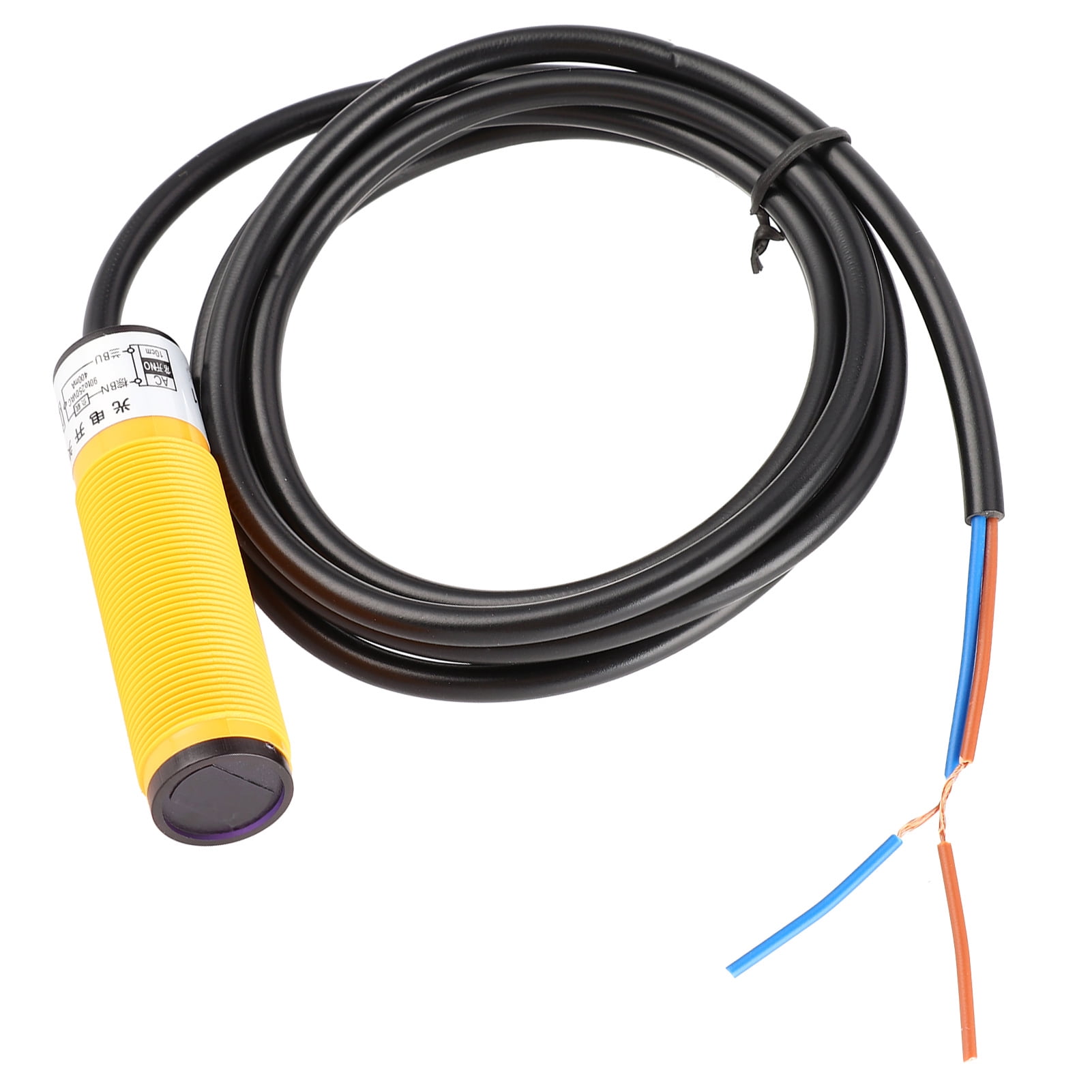 Zerodis 2-Wire Photoelectric Switch, Switches Photocell Sensor BERM ...