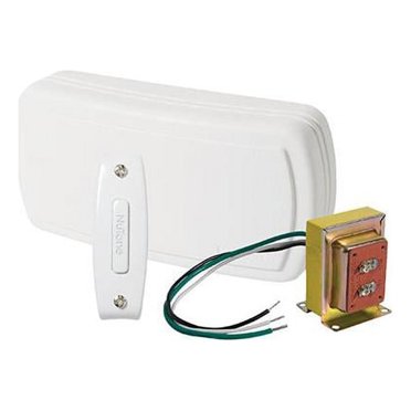 Heath Zenith SL-7311-03 Wireless Illuminated Door Chime Kit - Walmart.com