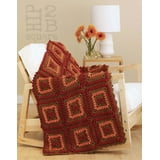 Leisure Arts Hip 2B Square Throws 4 Home Crochet Book, Crochet Book ...
