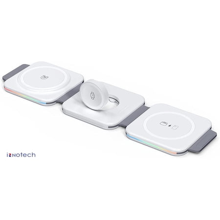 Mag-Safe Charger,Innotech 3 in 1 Magnetic Foldable Charging Station,Mag ...