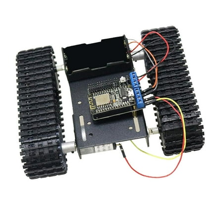 Obstacle Avoidance Shock Absorption Tank RC WiFi Control Car Chassis ...