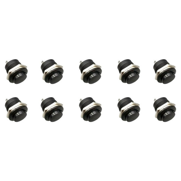 fastboy 100 Pieces Push Button Fine Workmanship Replaced Part Press Switch Exquisite Upgraded ...
