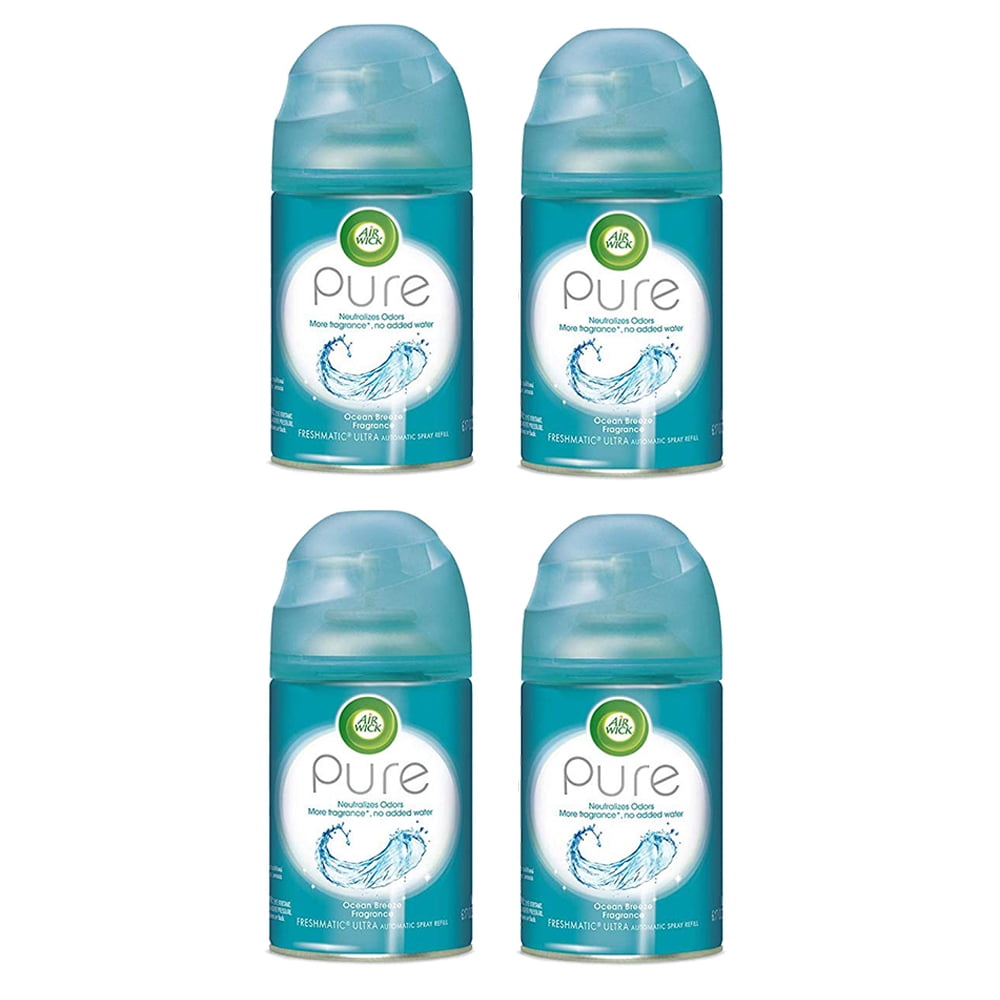 Pure Freshmatic 4 Refills Automatic Spray, Ocean Breeze, (4X6.17oz ...