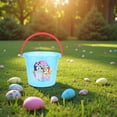 Bluey Officially Licensed Easter Basket, Plastic Bucket with Handle ...