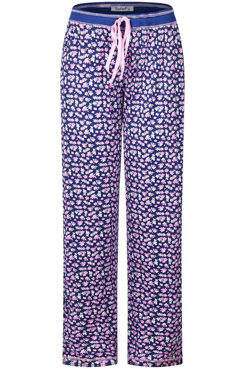 SofiePJ, Women's, Printed Long Sleepwear Lounge Pajama Pants, Light ...