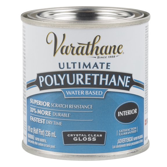 Varathane Water Based Ultimate Polyurethane, Gloss, 12 Pack - Walmart.com