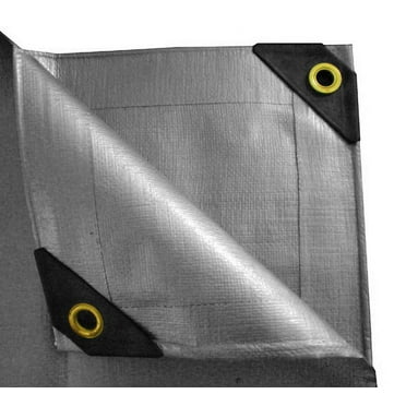 Sigman 24' x 24' White Heavy Duty Tarp - Walmart.com