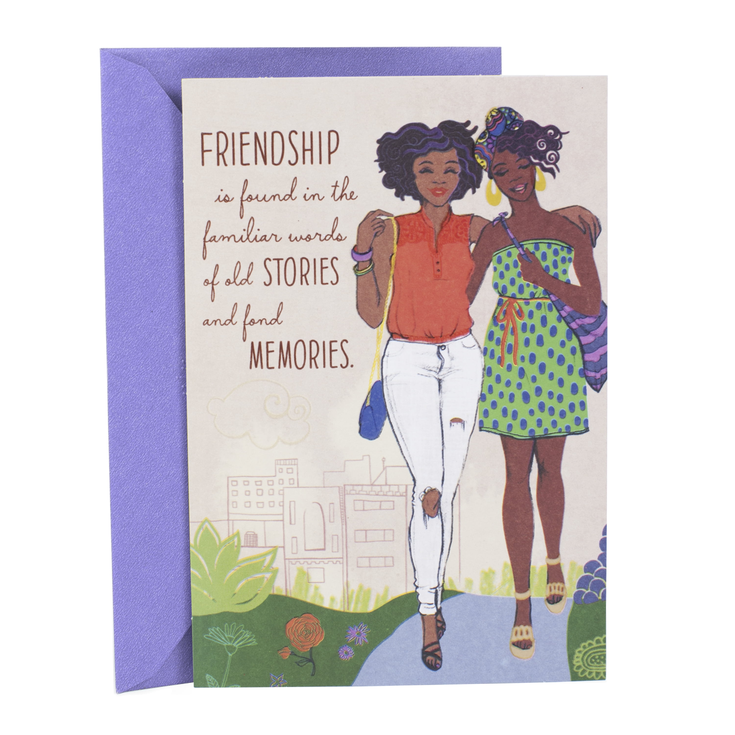 Hallmark Mahogany Birthday Card For Her Two Friends Walmart