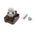 1x Camper Push Button Catch Lock Cupboard Door Motorhome Cabinet ...