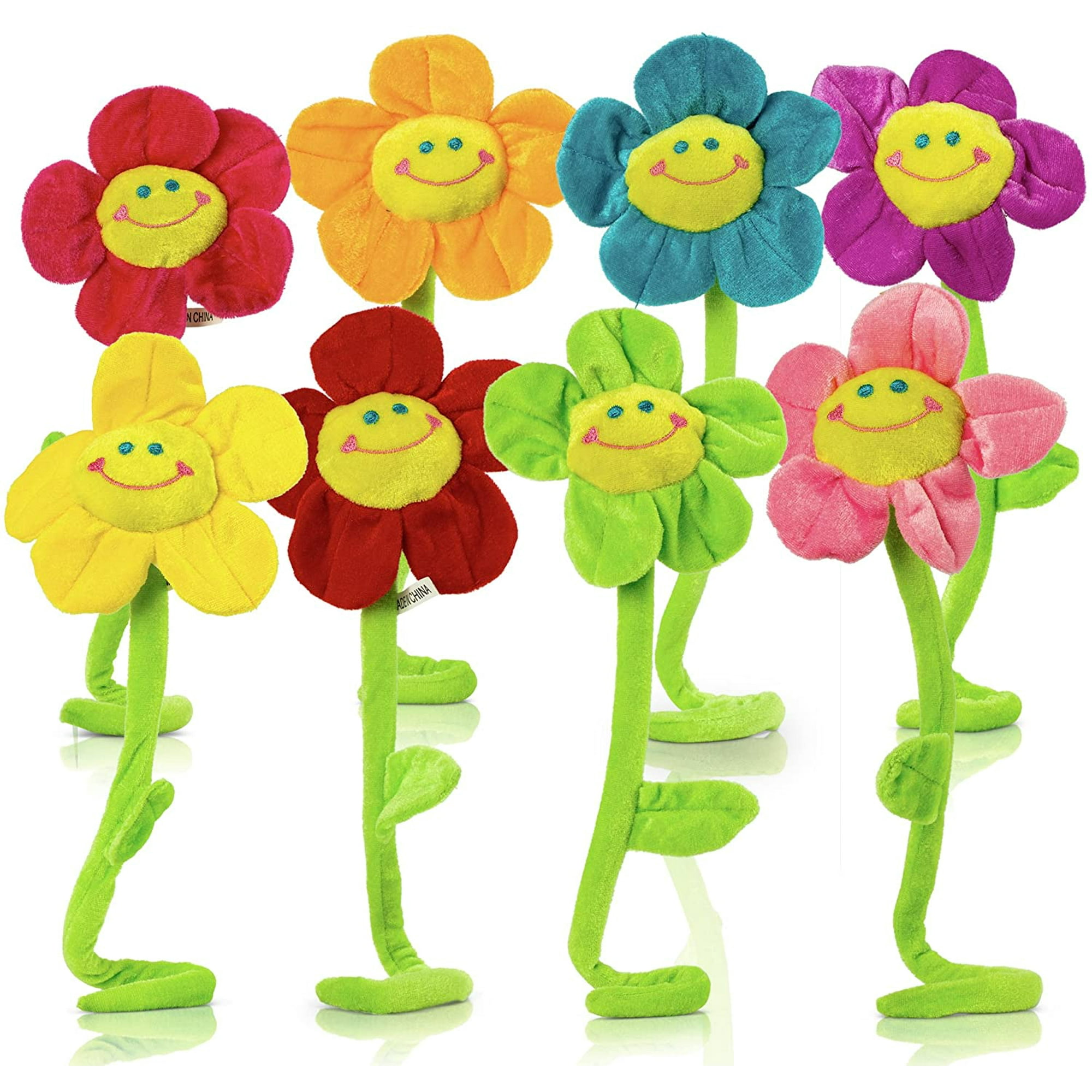 Click here for Xuxuxiangxiang Plush Flowers Bendable Stems Colorf... prices
