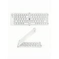 Foldable Wireless Keyboard with Numeric Keypad, Portable Dual Folding ...