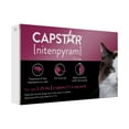 CAPSTAR Fast-Acting Oral Flea Treatment Medicine for Cats (2-25 lbs), 6 ...