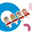 Raindrops Ice Cream Candy Pop, Add Water & Put in Freezer - 20 Count ...