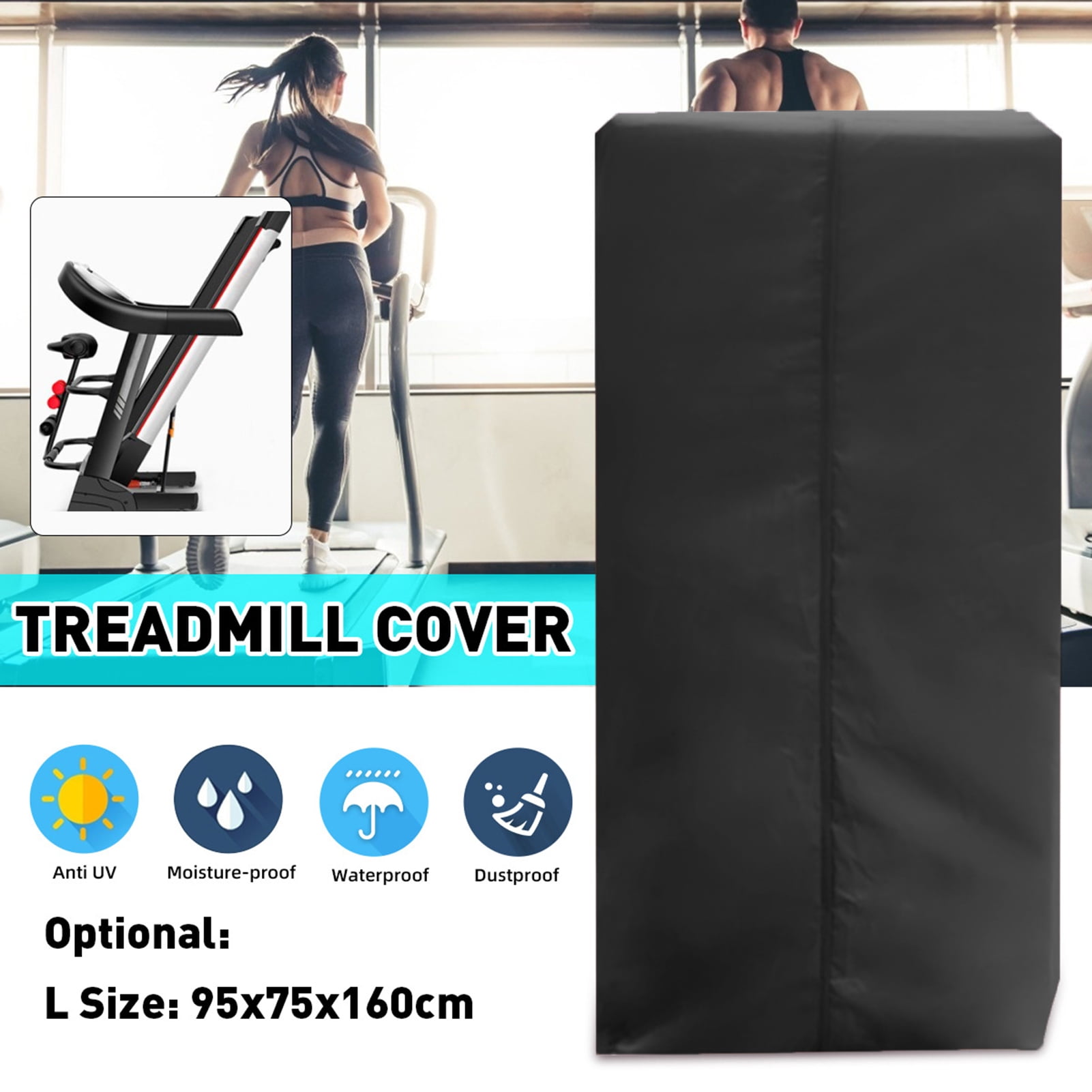 Click here for Unbranded Treadmill Cover Foldable Waterproof Oxfo... prices