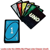 UNO Icon Series 2000s Matching Card Game For 7 Year Olds & Up - Walmart.com